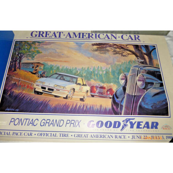 Other | Jack Juratovic Poster 2x30 Grand Prix Great American Car ...